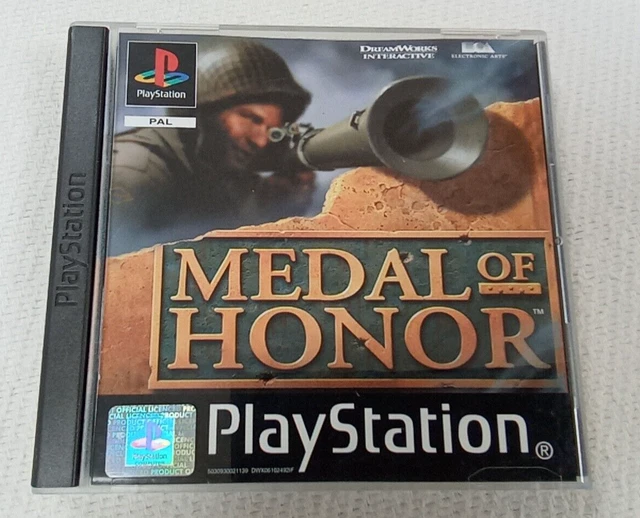 DREAMWORKS INTERACTIVE MEDAL Of Honor PlayStation 1 Game #V607 £4.99 ...