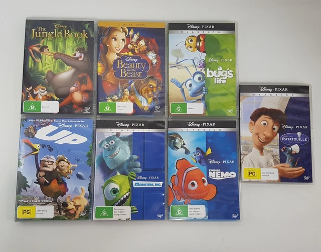 WALT DISNEY 7 Mixed DVD Bundle $49.90 - PicClick AU