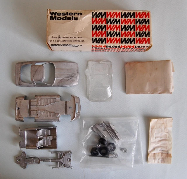 WESTERN MODELS 1983 Chevrolet Corvette 1/43 metal kit. WP 108. Complete ...