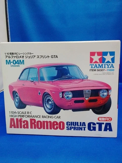 TAMIYA ALFA ROMEO Giulia Sprint GTA M-04M 1/10 RC Car Kit 58307 £246.40 ...