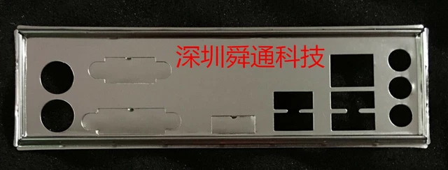 OEM IO I/O shield backplate for H61M-A/USB3 ,Custom £11.14 - PicClick UK