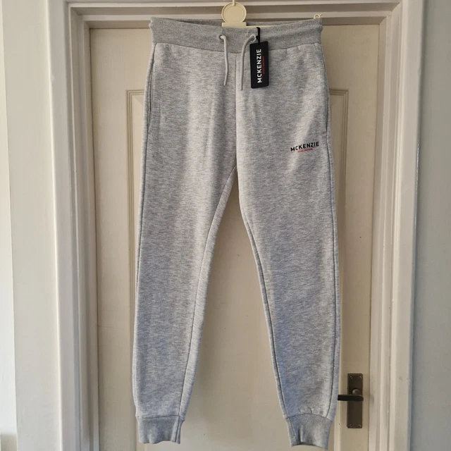BNWT MCKENZIE MEDIUM Tracksuit Bottoms Joggers Trackie Pants Grey 30 ...