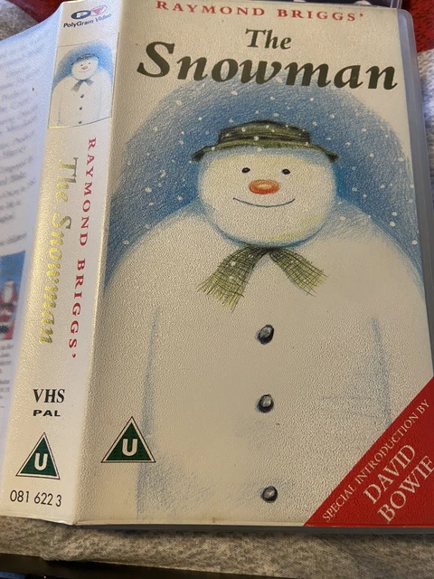 THE SNOWMAN (VHS/SH, 1997) VHS Tape Animation Raymond Briggs-David ...