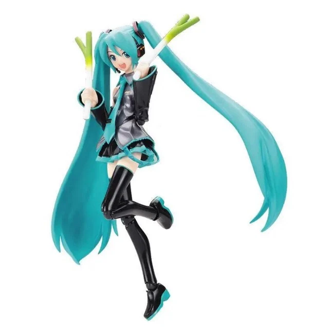 ANIME FIGMA HATSUNE Miku Action Figures Movable Joints Desktop Decor ...
