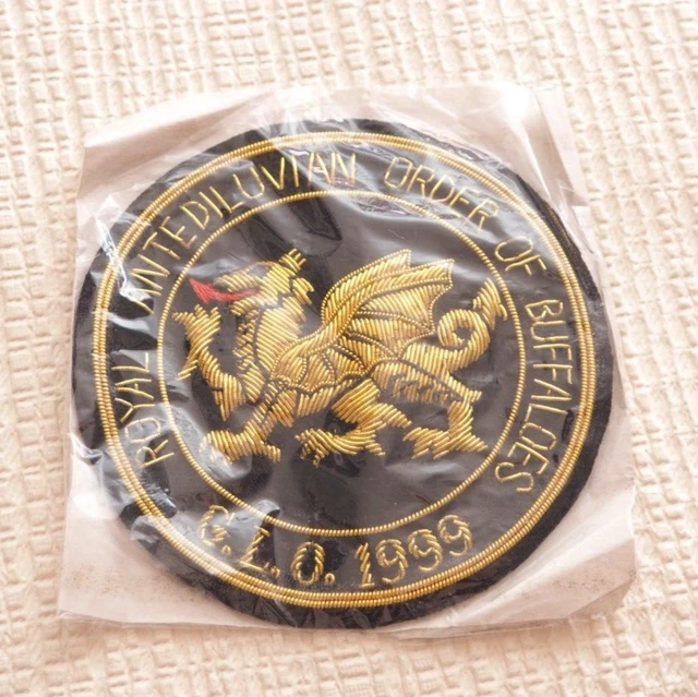 VINTAGE RARE RAOB The Royal Antediluvian Order of Buffaloes G.L.O 1999 ...