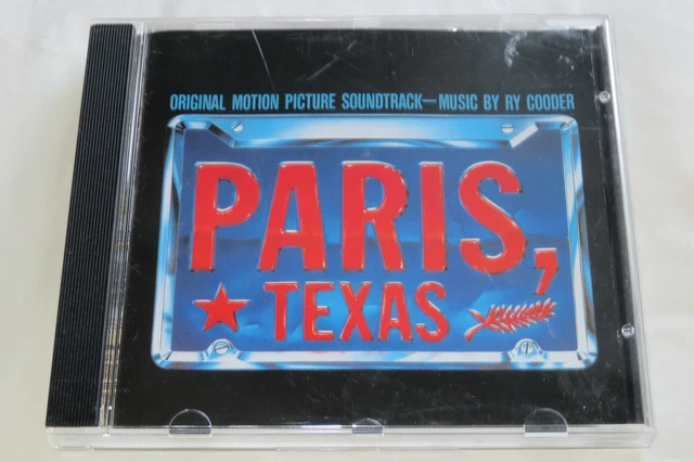 RY COODER PARIS, Texas - Original Motion Picture Soundtrack (CD 1988 ...