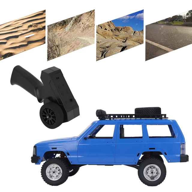 (BLUE)1/12 2.4G FULL Scale 4WD Truck Climbing Car RC Toy Off Road ...