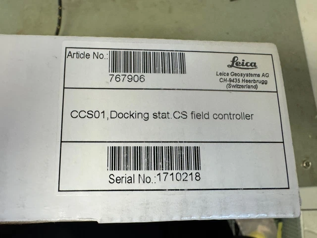 LEICA CCS01 DOCKING Station For CS Field Controllers £16.32 - PicClick UK