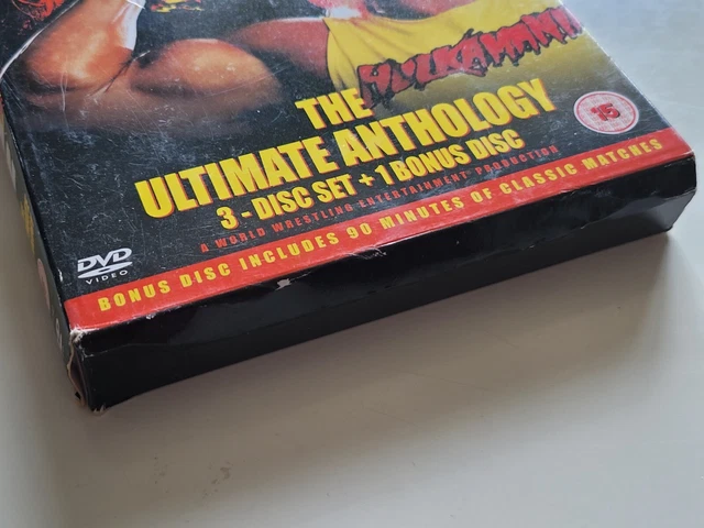DVD WWE WWF Wrestling Hulk Hogan Ultimate Anthology ( 4 Discs ) ( PAL ...
