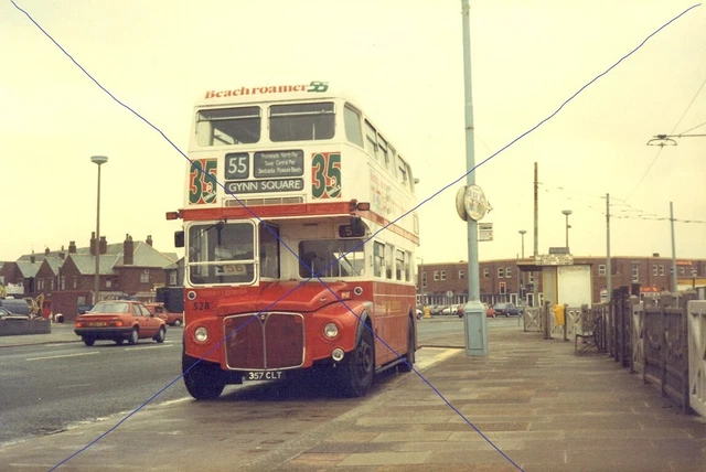 BUS PHOTO,X LONDON Routemaster Rm1357 Photograph Blackpool Transport ...