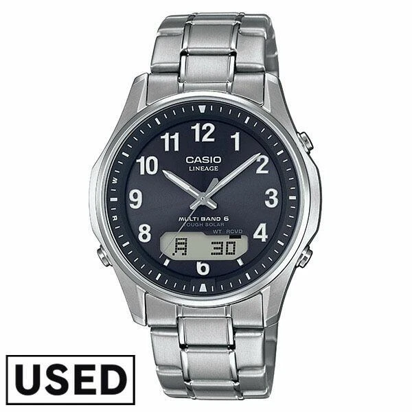 USED CASIO LINEAGE Solar Titanium Lcw-M100Tse-1A2Jf Men'S ...