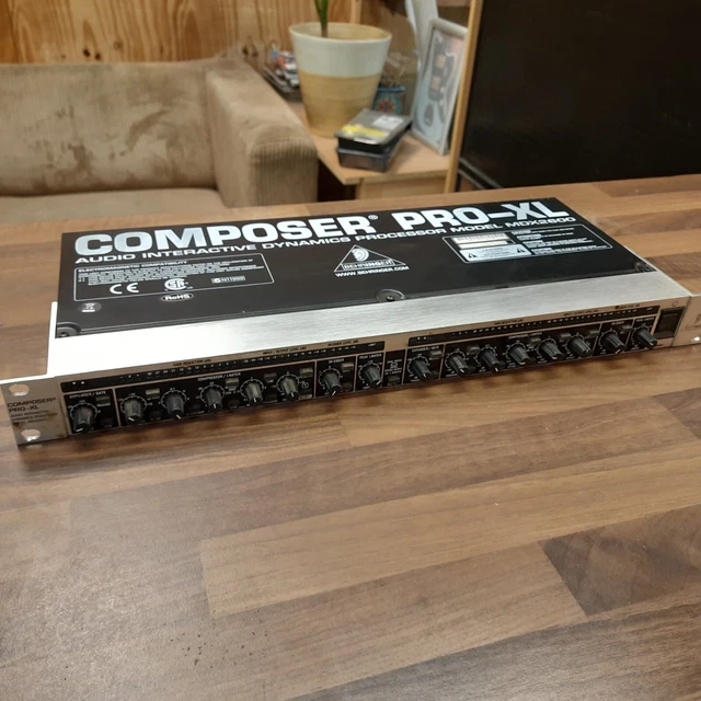 BEHRINGER COMPOSER PRO-XL MDX2600 Compressore, Espansore, Cancello, De ...