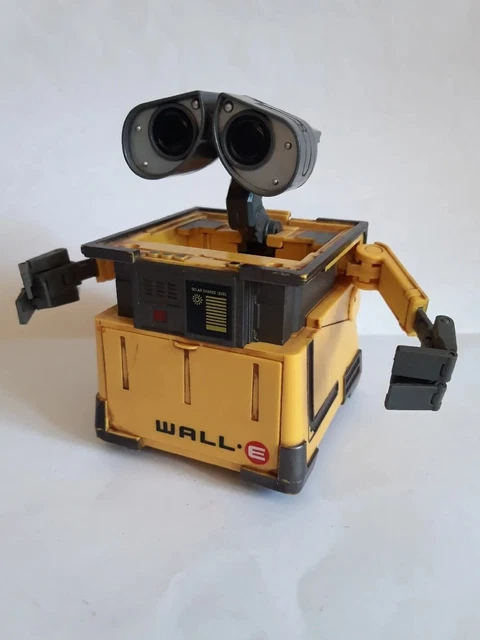 DISNEY PIXAR WALL-E Transforming Cube Robot Pop Out Figure Thinkway ...