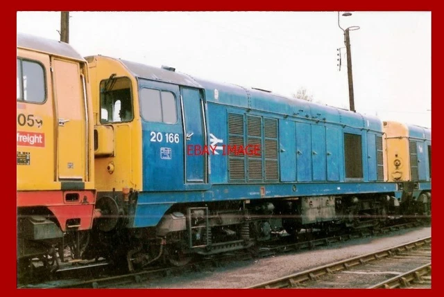 PHOTO BR Class 20 Loco No 20166 £1.45 - PicClick UK