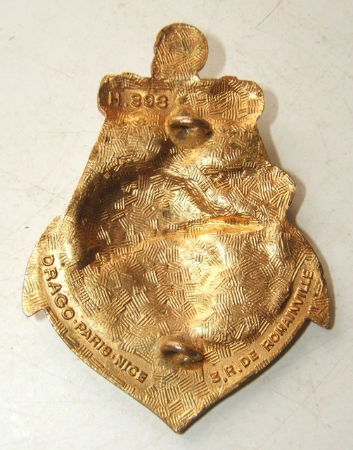 INSIGNE 3° REGIMENT D'INFANTERIE COLONIALE - Drago Romainville EUR 20,00 - PicClick FR