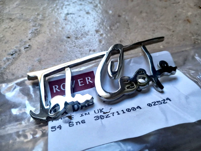 CLASSIC MINI JOHN Cooper Genuine Rover Chrome Badge Works S Mpi ...