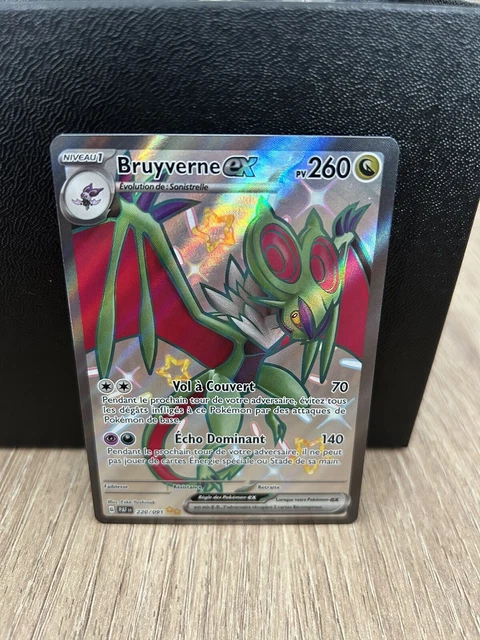 CARTE POKÉMON BRUYVERNE EX 220/091 - FA EV4.5 PAF - Destinées de Paldea ...
