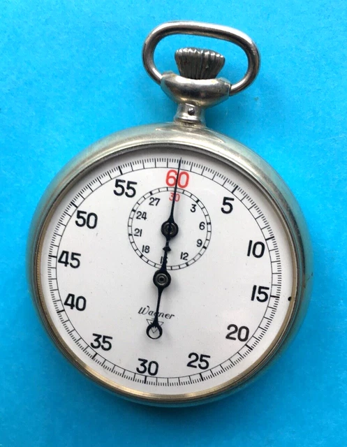 WW2 GERMAN LUFTWAFFE Stopwatch/Timer Marked Wagner RLM working Rare £69 ...