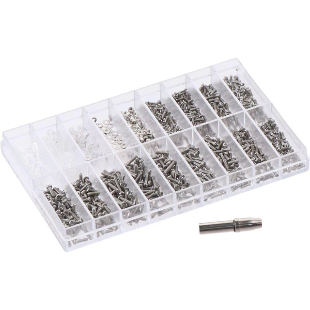 M1/M1.8/M2/M2.5 SMALL SCREWS Mini Screws Assortment Kit Glasses EUR 12 ...