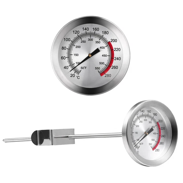 AUSSENGRILLS FRITEUSE-THERMOMETER FÜR Grillen Backthermometer ...