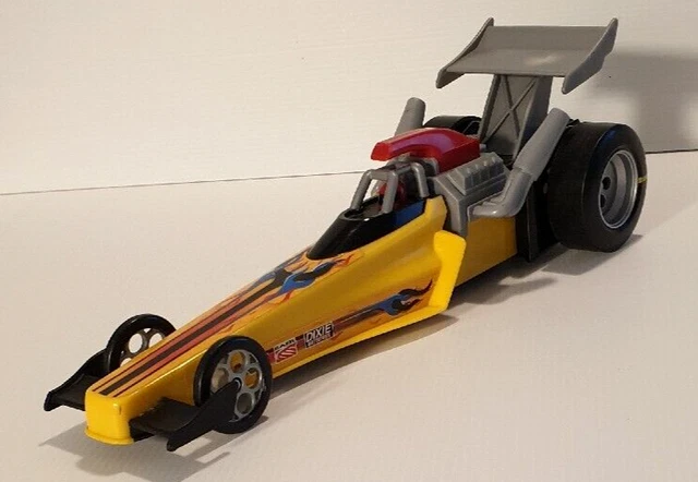 FISHER PRICE TOY Shake n Go Drag Racing Set 2007 Children's Dragster ...