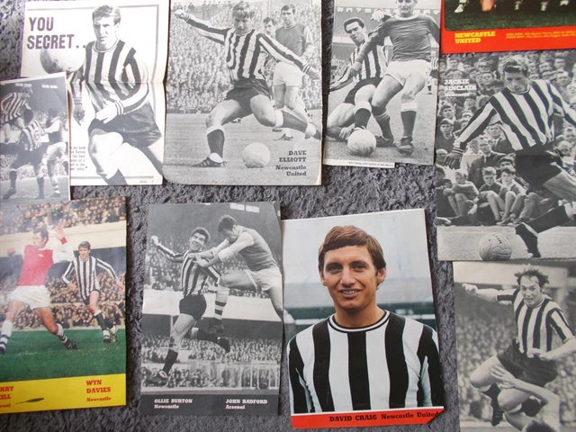 NEWCASTLE UNITED MAGAZINE pictures,cuttings 1960s £2.50 - PicClick UK