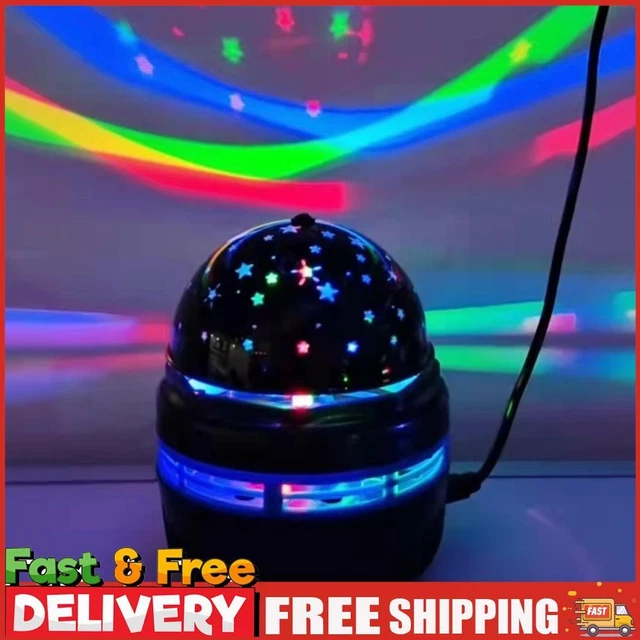 LED STARRY SKY Projector Lights Magic Ball Projection Lamp for Car Home ...