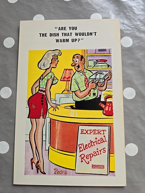 VINTAGE SAUCY SEASIDE Comic Postcard Sunny Pedro Series No 112 By Pedro ...