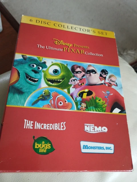 DISNEY PIXAR 6 Disc Collection 2 Disc Collector Edition X 2 Plus 2 ...