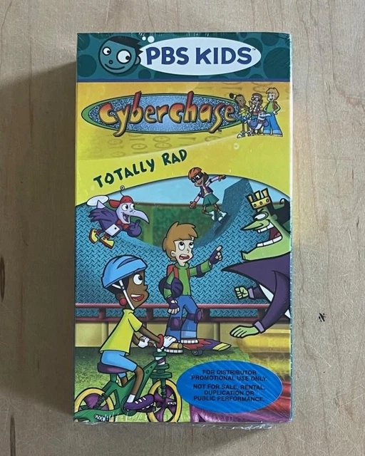 CYBERCHASE TOTALLY RAD (2004) Sealed VHS Promo Screener PBS Kids ...