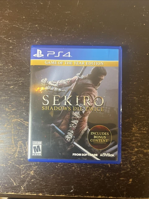 SEKIRO SHADOWS DIE Twice Game of the Year Edition (PlayStation 4, 2020) EUR 18,01 - PicClick IT