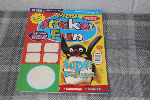 VINTAGE PINGU STICKER Fun Magazine - Issue January 1999 £4.00 - PicClick UK