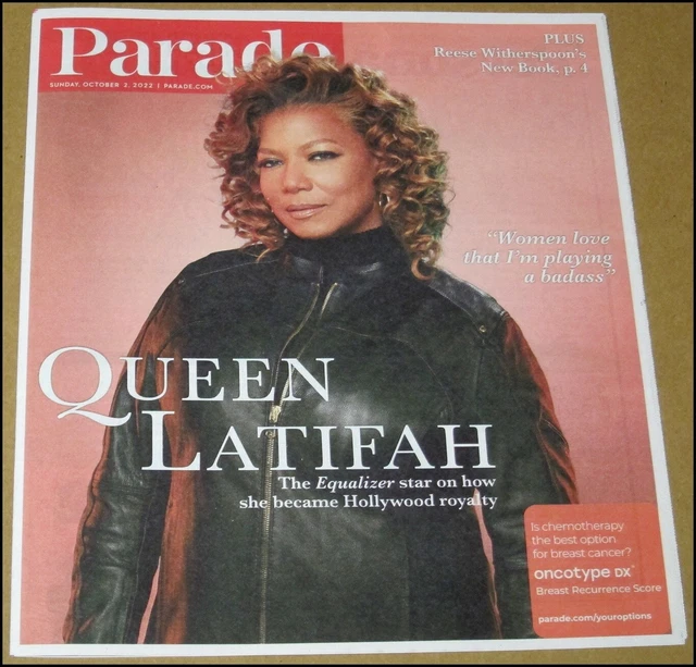 10/2/2022 PARADE NEWSPAPER Magazine Queen Latifah The Equalizer CBS ...
