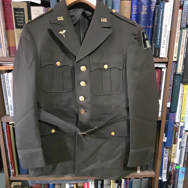 1943 37R 2ND Lieutenant 1st Army Medical Admin WW2 ARMY Officers ...