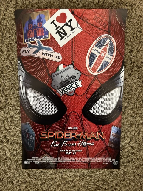 SPIDER-MAN FAR FROM Home Regal AMC Re-Release 2024 11 17 Poster Tom ...
