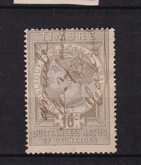 TIMBRE FRANCE FISCAL Quittance Brun Dentele-Obl.tb-Voir Scan-Z099 EUR 1,00 - PicClick FR