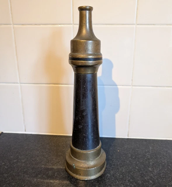 VINTAGE BRASS WW2 Fire Hose Nozzle £35.00 - PicClick UK
