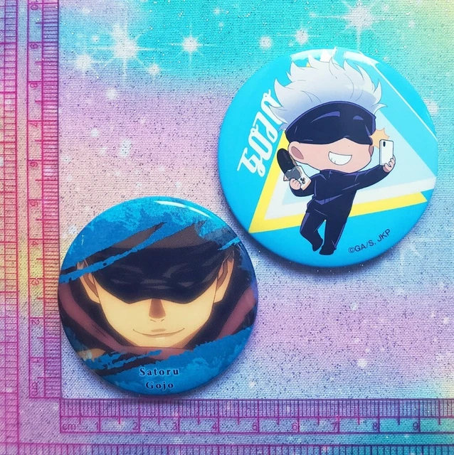 GOJO SATORU - Jujutsu Kaisen - Official Japanese Set of 2 Badges EUR 4 ...