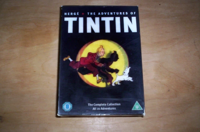 THE ADVENTURES OF Tintin -Complete Collection (DVD,5-Disc Box Set) £5. ...