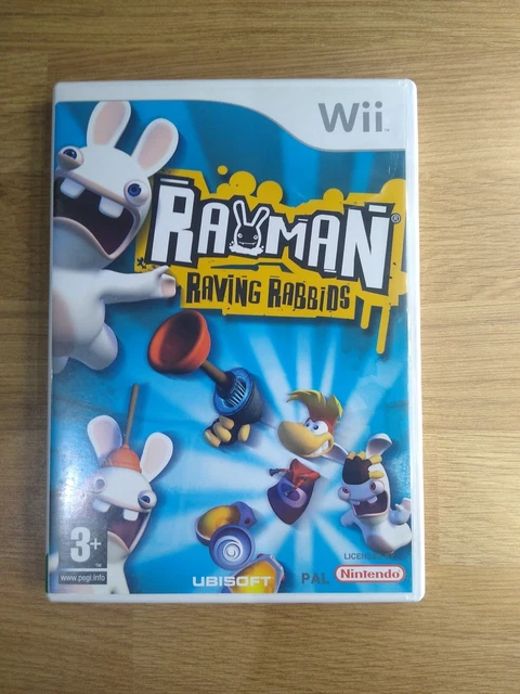 RAYMAN RAVING RABBIDS (Nintendo Wii, 2006) £2.29 - PicClick UK