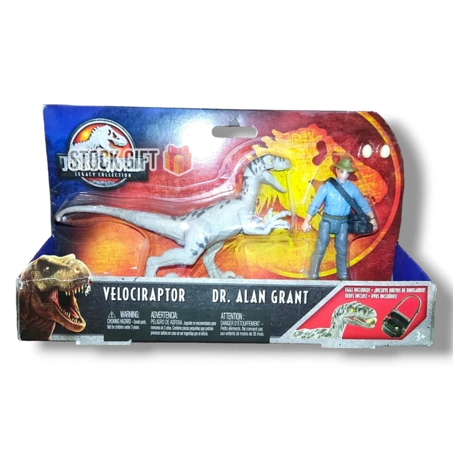Jurassic World Park Legacy Collection Velociraptor Dr Alan Grant Story