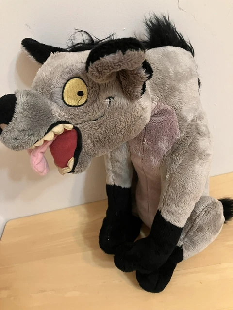 DISNEY STORE EXCLUSIVE Rare Stamped Ed Hyena Soft Plush Toy Lion King ...