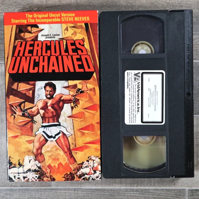 HERCULES UNCHAINED (1959) VHS Adventure Fantasy Steve Reeves 1988 Release £5.72 - PicClick UK