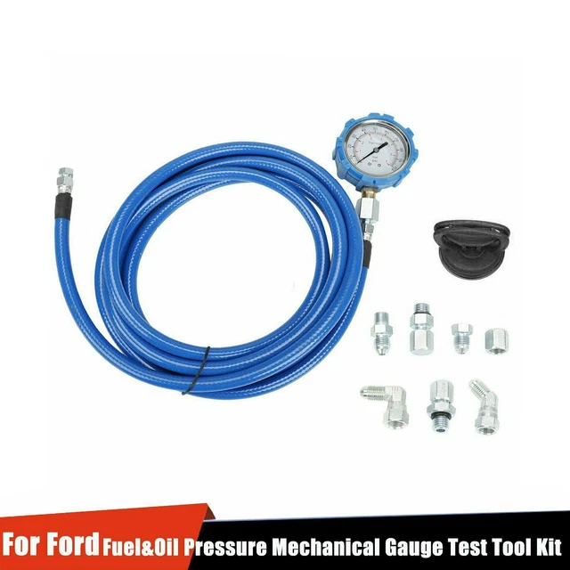 FOR FORD POWERSTROKE 6.0L&7.3L Fuel &Oil Pressure Mechanical Gauge Test ...