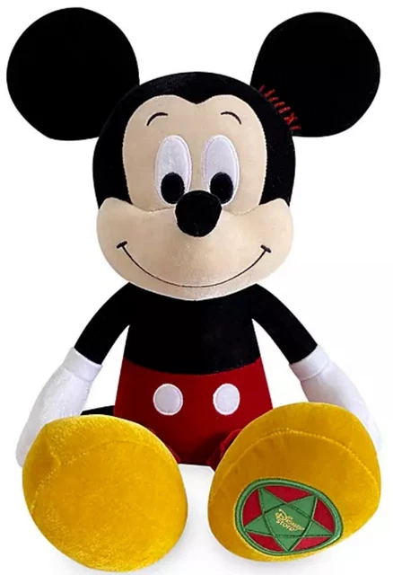 DISNEY STORE VINTAGE Style Large 18" Mickey Mouse Collectible Velvet ...