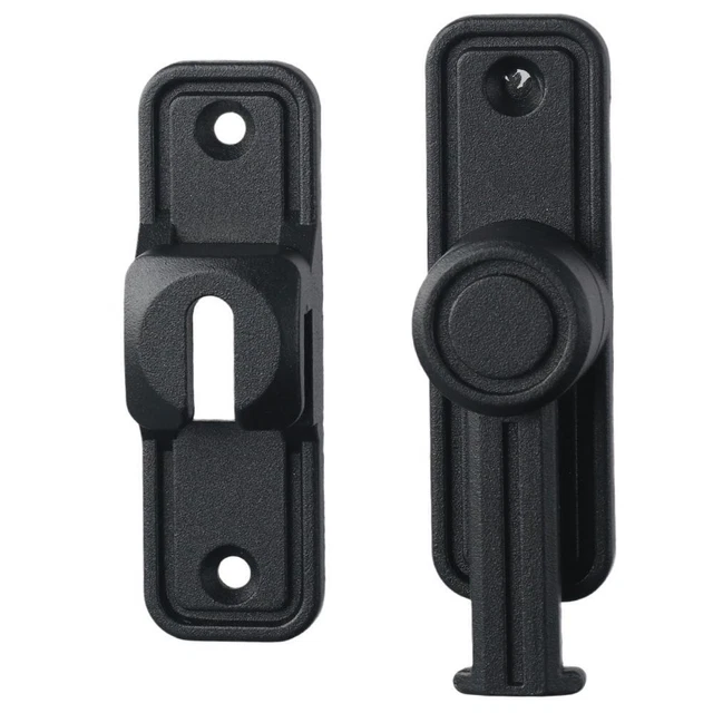 90 DEGREE LOCKS for Doors Sliding Flip Gate Latches Barn Door Lock ...