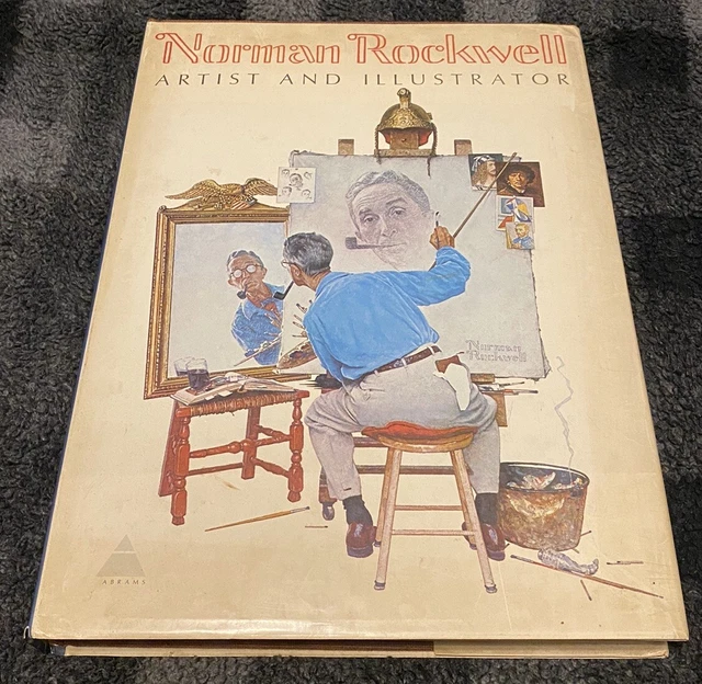 NORMAN ROCKWELL, ARTIST And Illustrator 1ST Edition 1970 Large Book, By ...