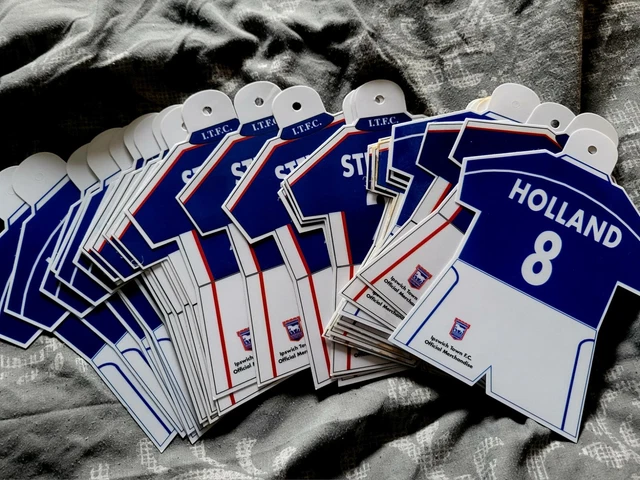 IPSWICH TOWN FOOTBALL Club - Old Shirts From Window Displays - Early ...
