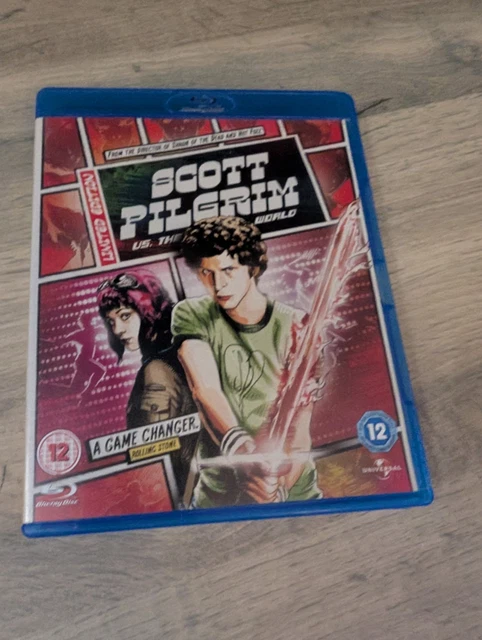 SCOTT PILGRIM VS. The World Blu-Ray Michael Cera Cert 12 Comedy Comic ...