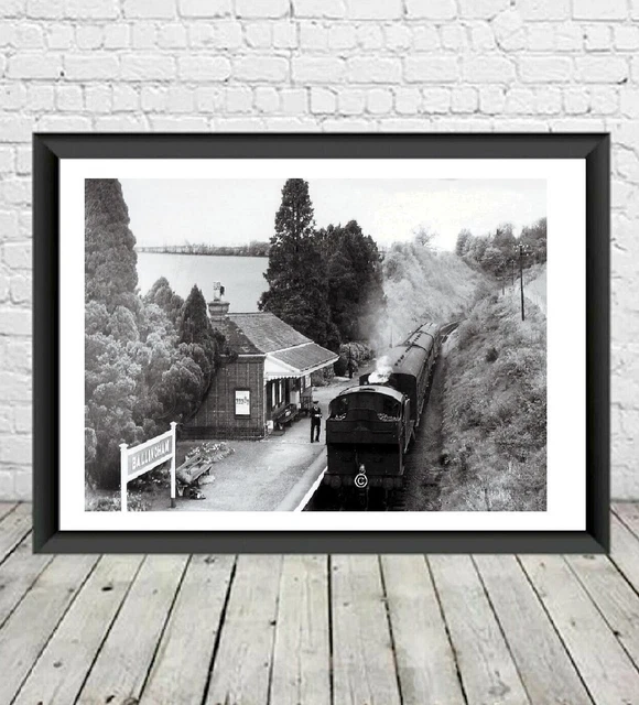 BALLINGHAM RAILWAY STATION, HEREFORD. 1963 Loco; 4161 PHOTO 12 x 8 £6. ...
